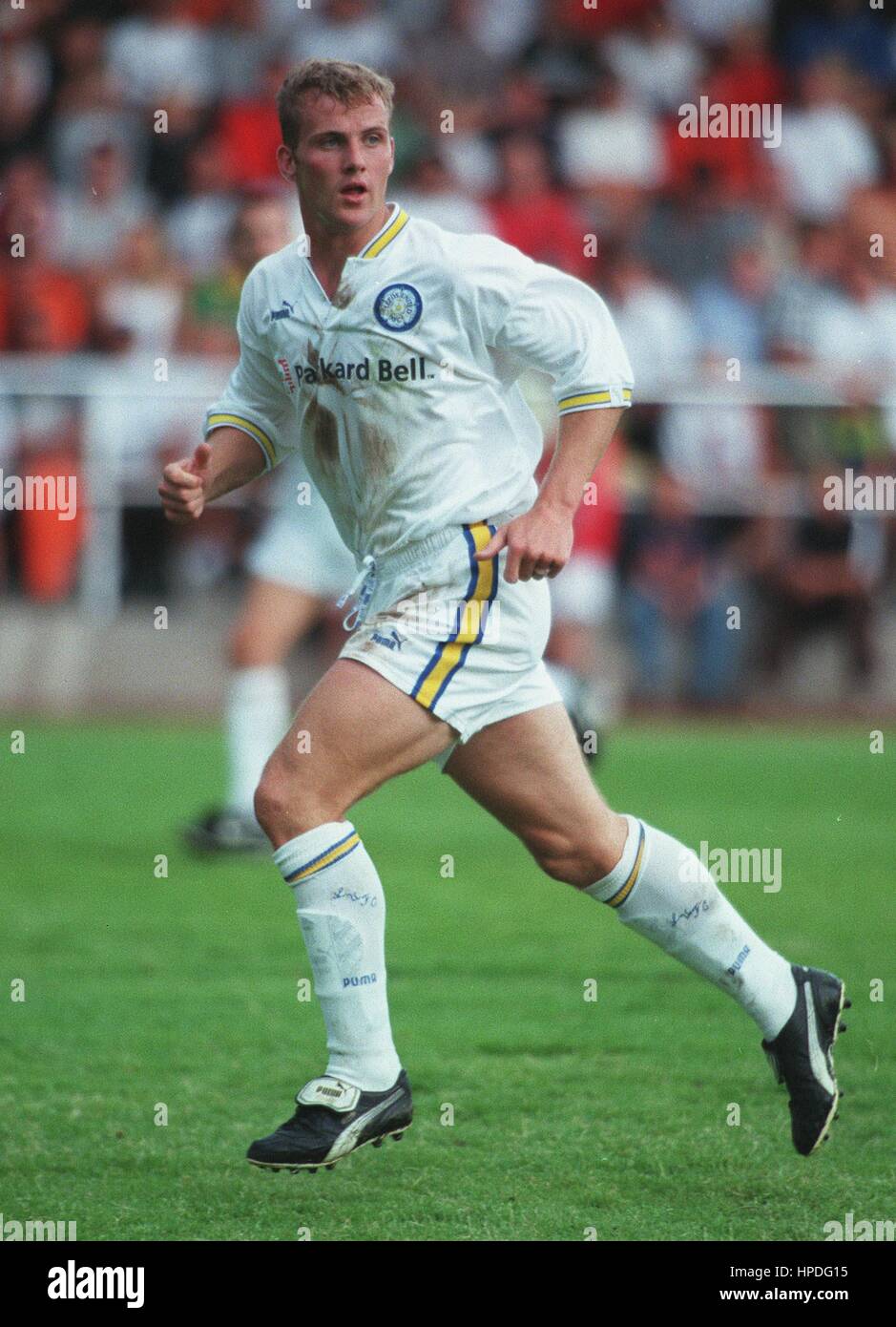DEREK LILLEY LEEDS UNITED FC 25 July 1997 Stock Photo - Alamy