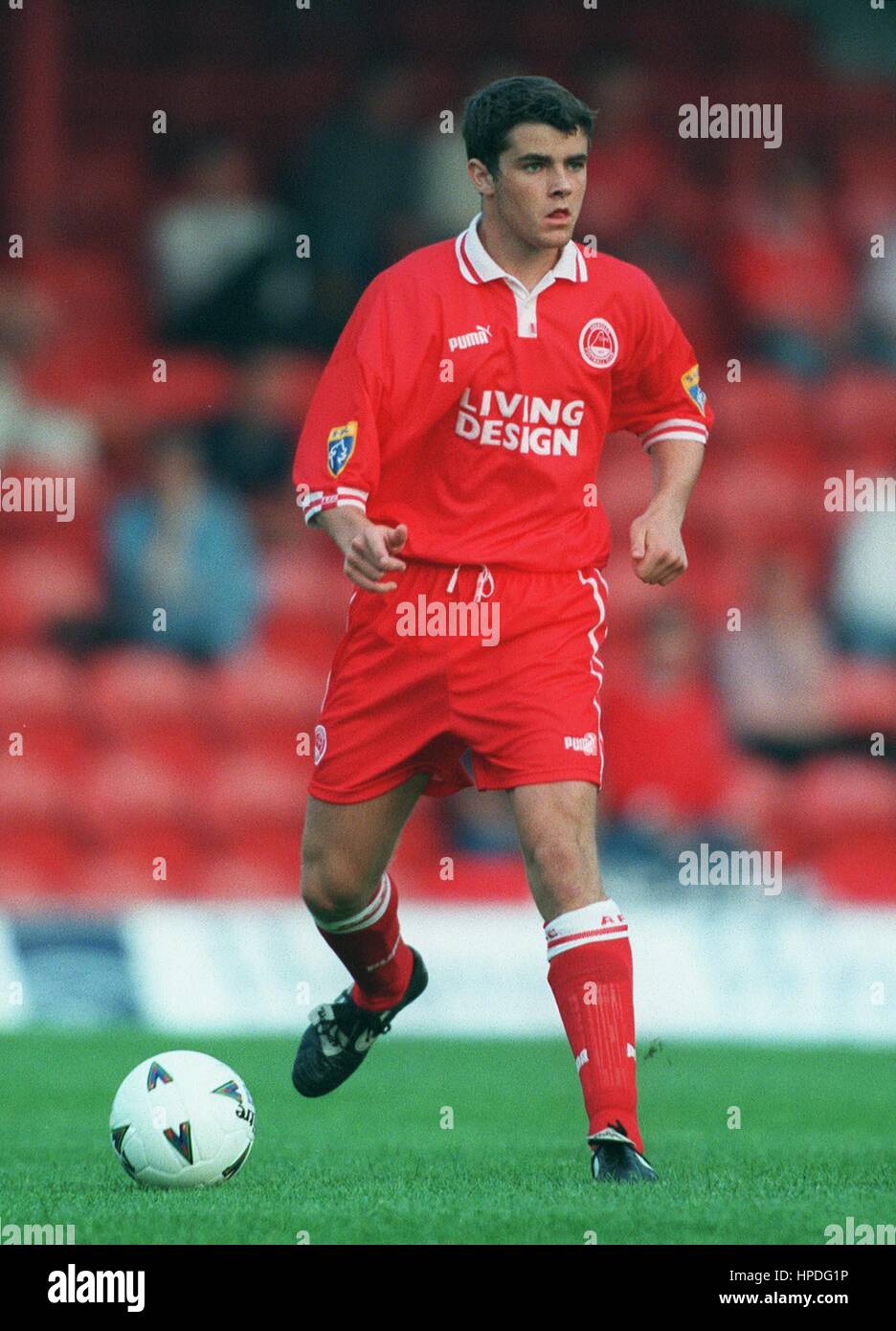 JAMIE BUCHAN ABERDEEN FC 25 July 1997 Stock Photo - Alamy
