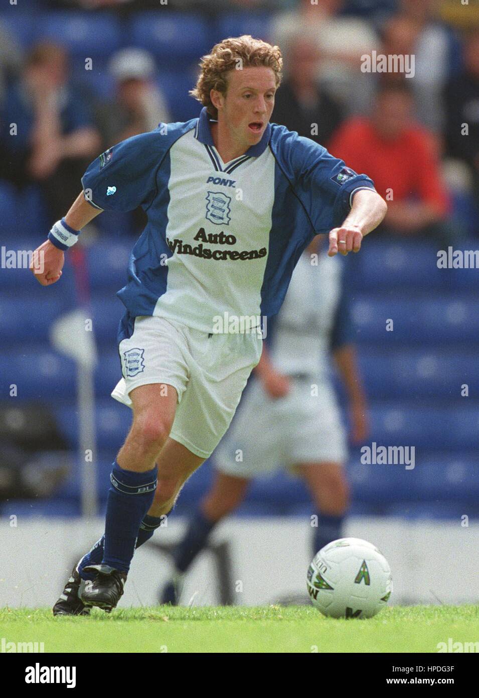 STEVE ROBINSON. BIRMINGHAM CITY FC 27 July 1997 Stock Photo - Alamy