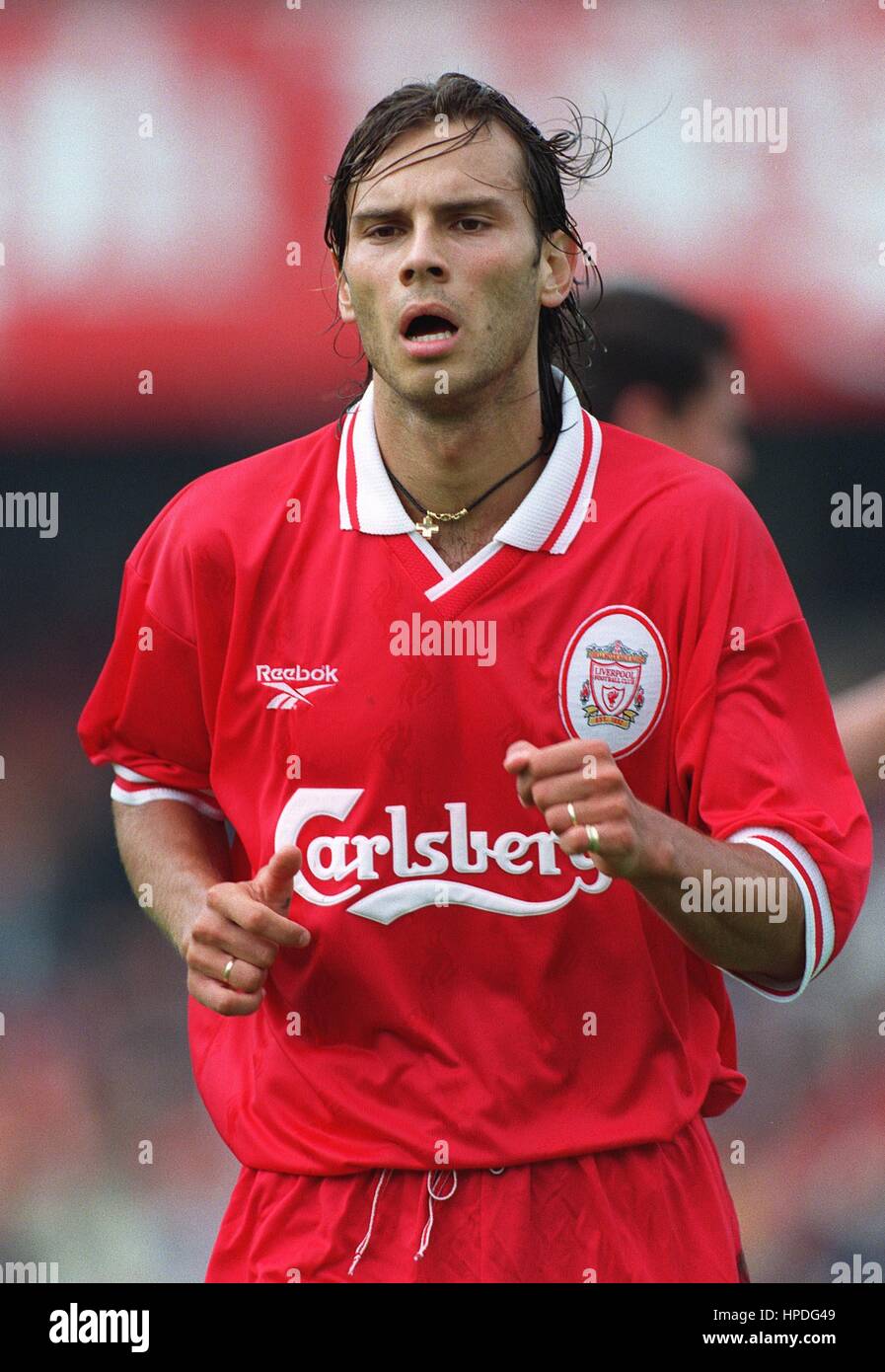 PATRIK BERGER LIVERPOOL FC 27 July 1997 Stock Photo - Alamy