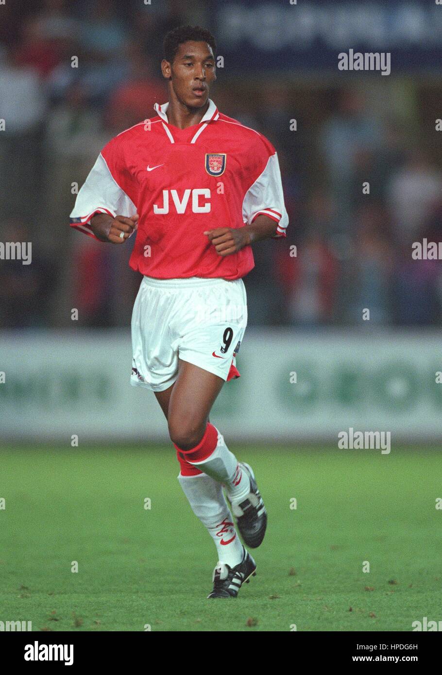 NICOLAS ANELKA ARSENAL FC 27 July 1997 Stock Photo - Alamy