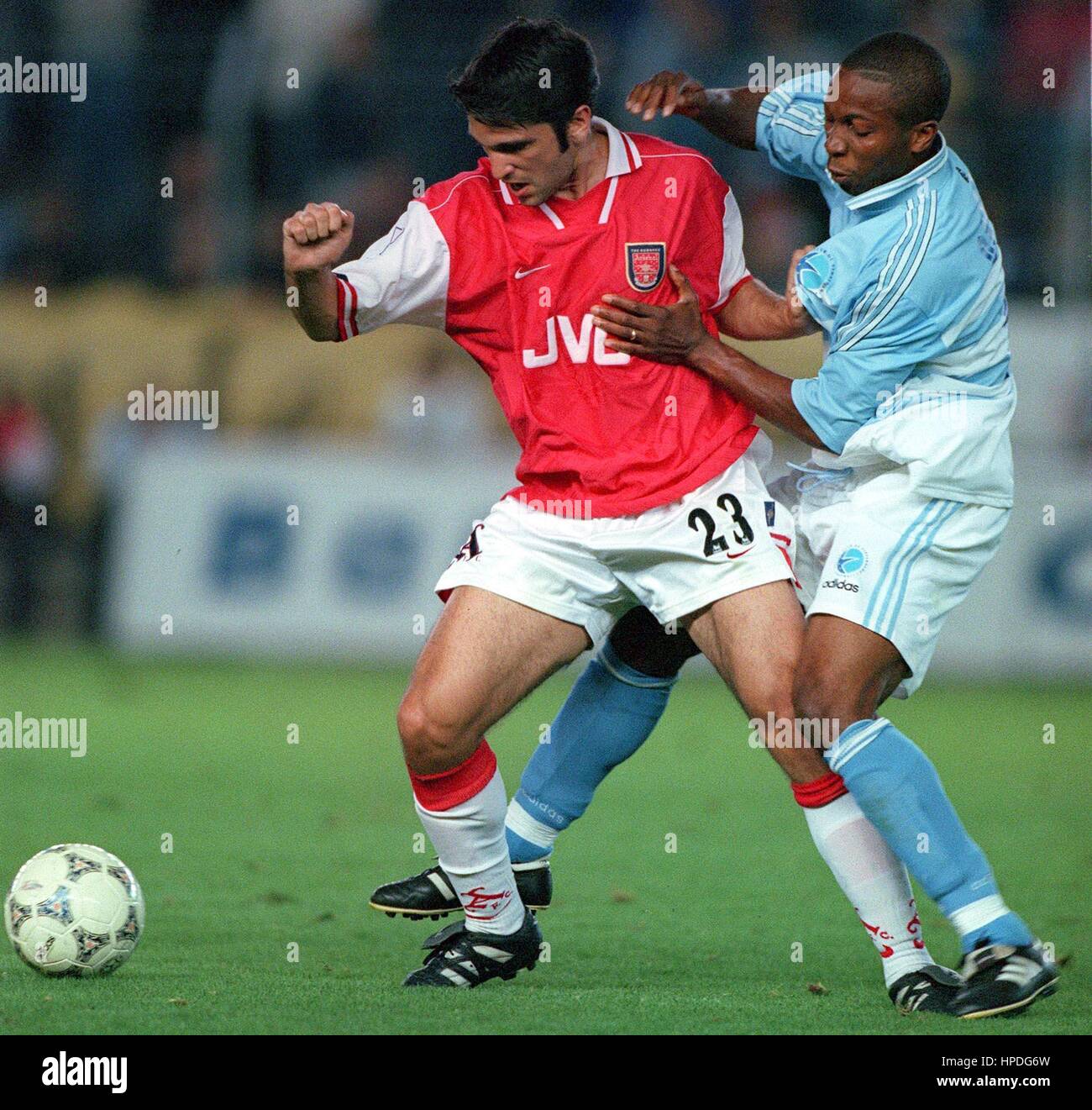 ALBERTO MENDEZ ARSENAL FC 27 July 1997 Stock Photo - Alamy