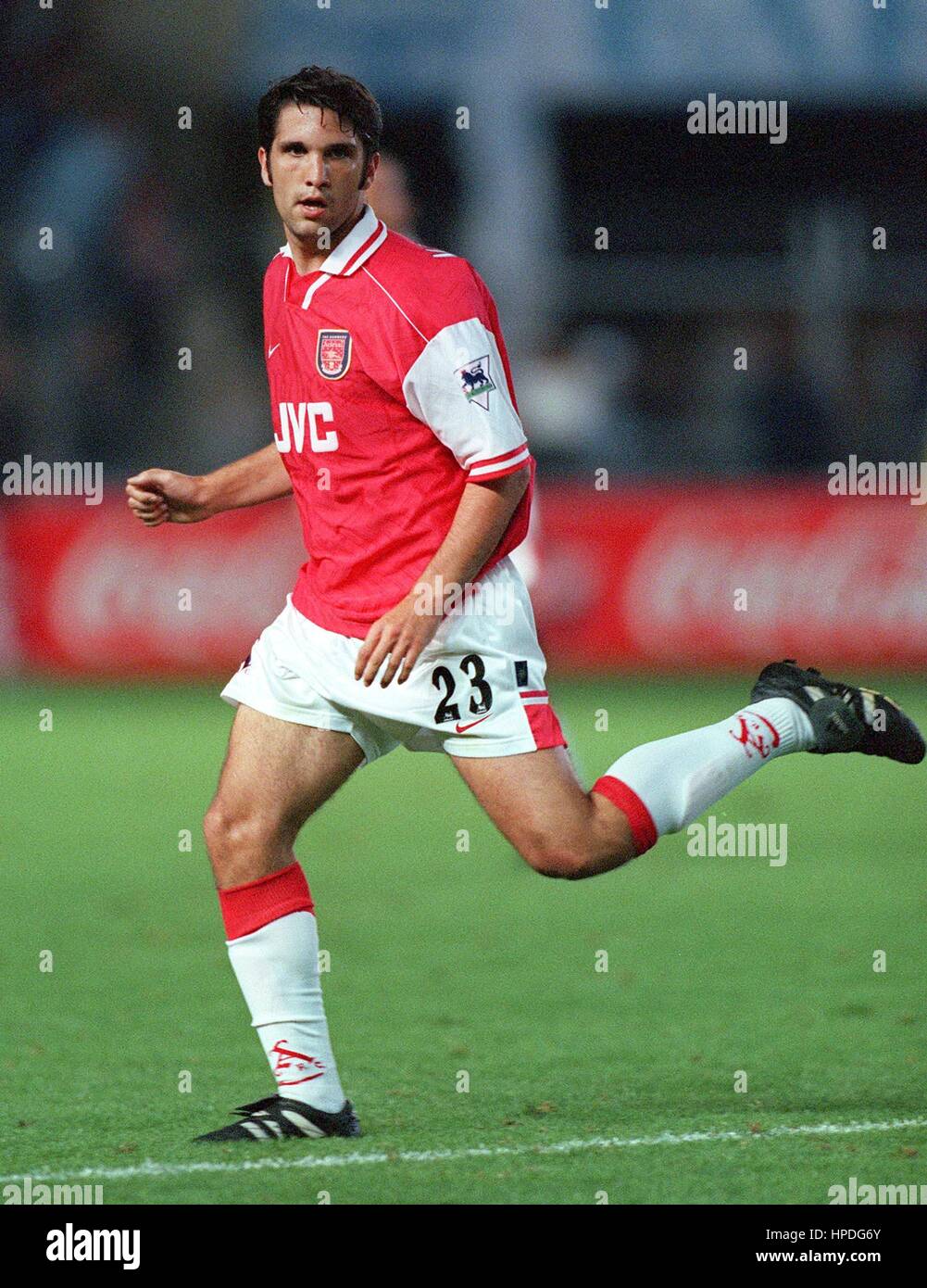 ALBERTO MENDEZ ARSENAL FC 27 July 1997 Stock Photo - Alamy