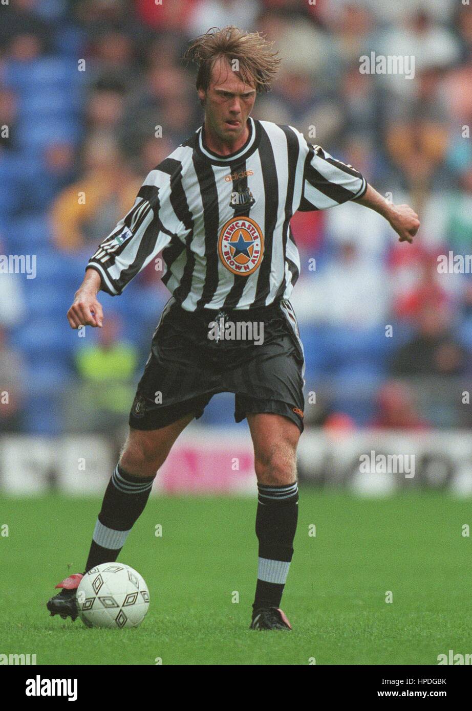 WARREN BARTON NEWCASTLE UNITED FC 28 July 1997 Stock Photo - Alamy