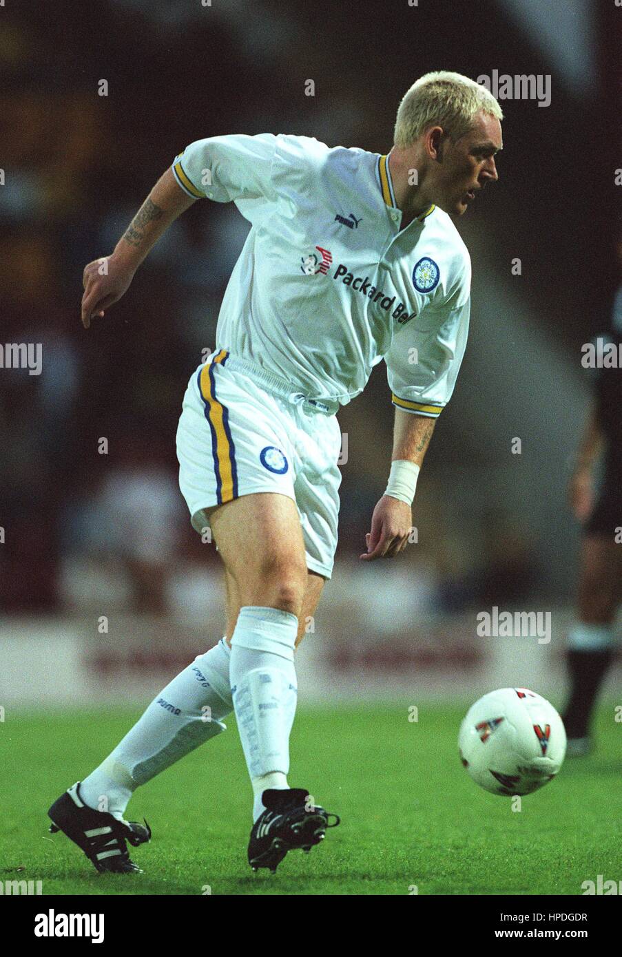 DAVID HOPKIN LEEDS UNITED FC 30 July 1997 Stock Photo - Alamy
