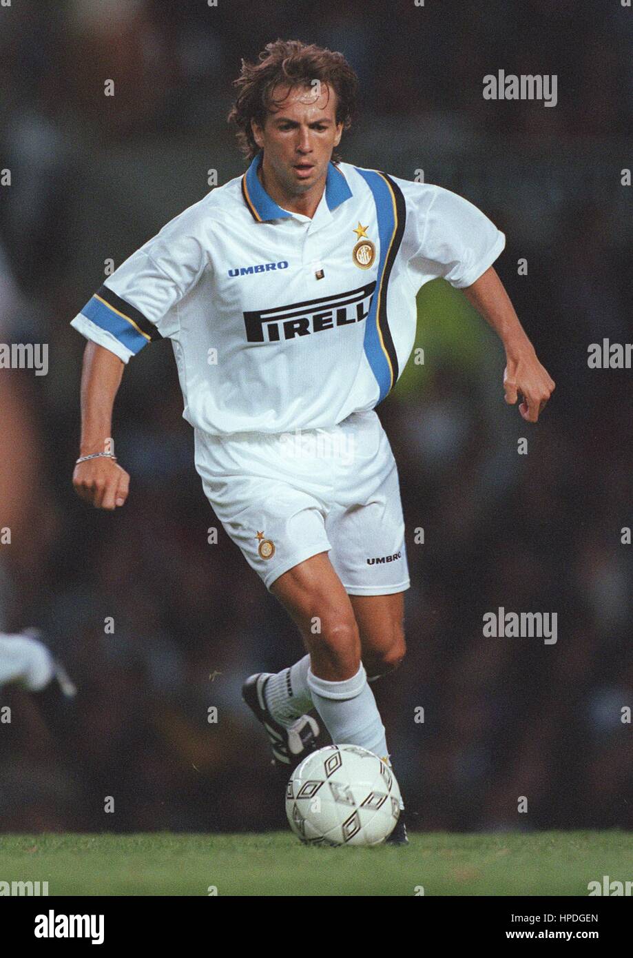 BENOIT CAUET INTER MILAN FC 31 July 1997 Stock Photo - Alamy