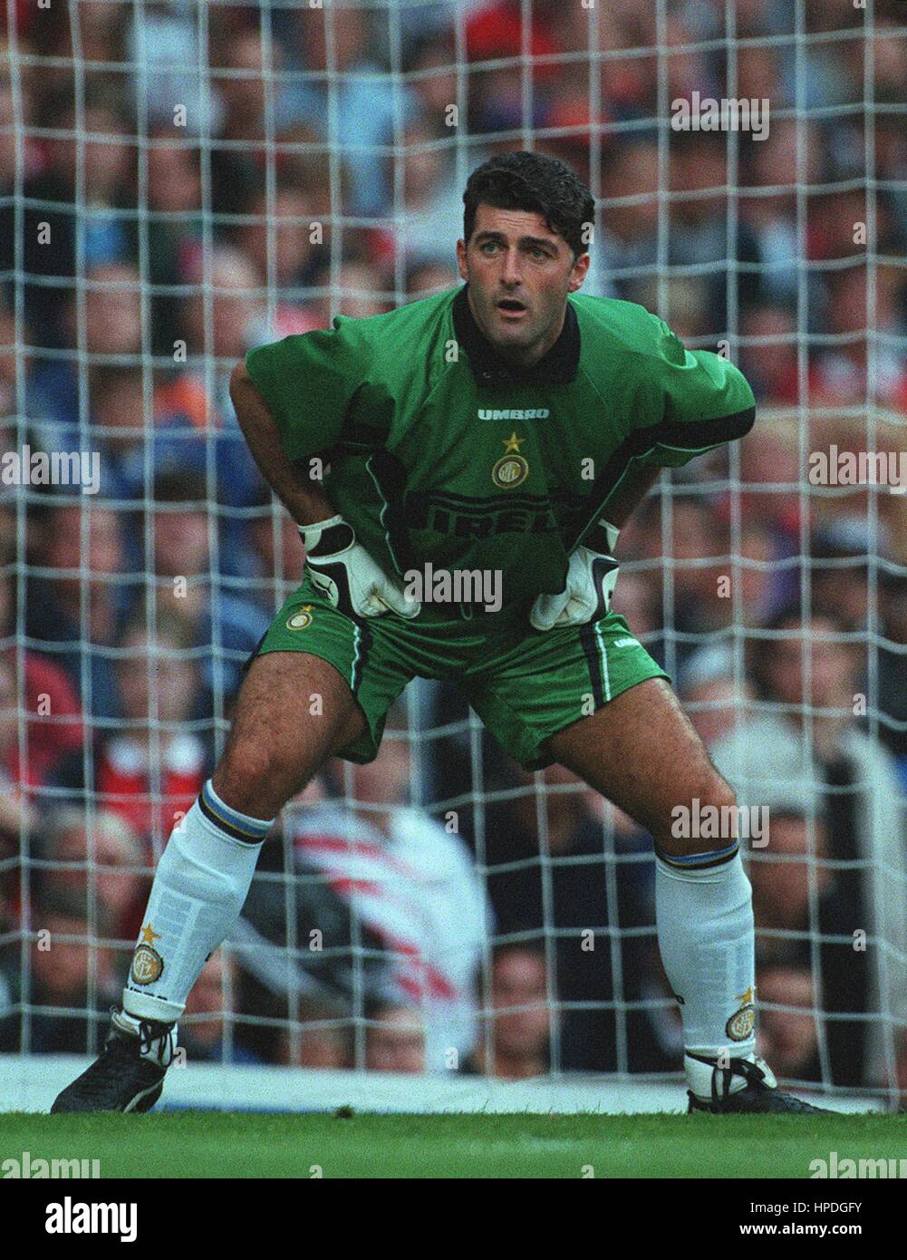GIANLUCA PAGLIUCA INTER MILAN FC 31 July 1997 Stock Photo - Alamy