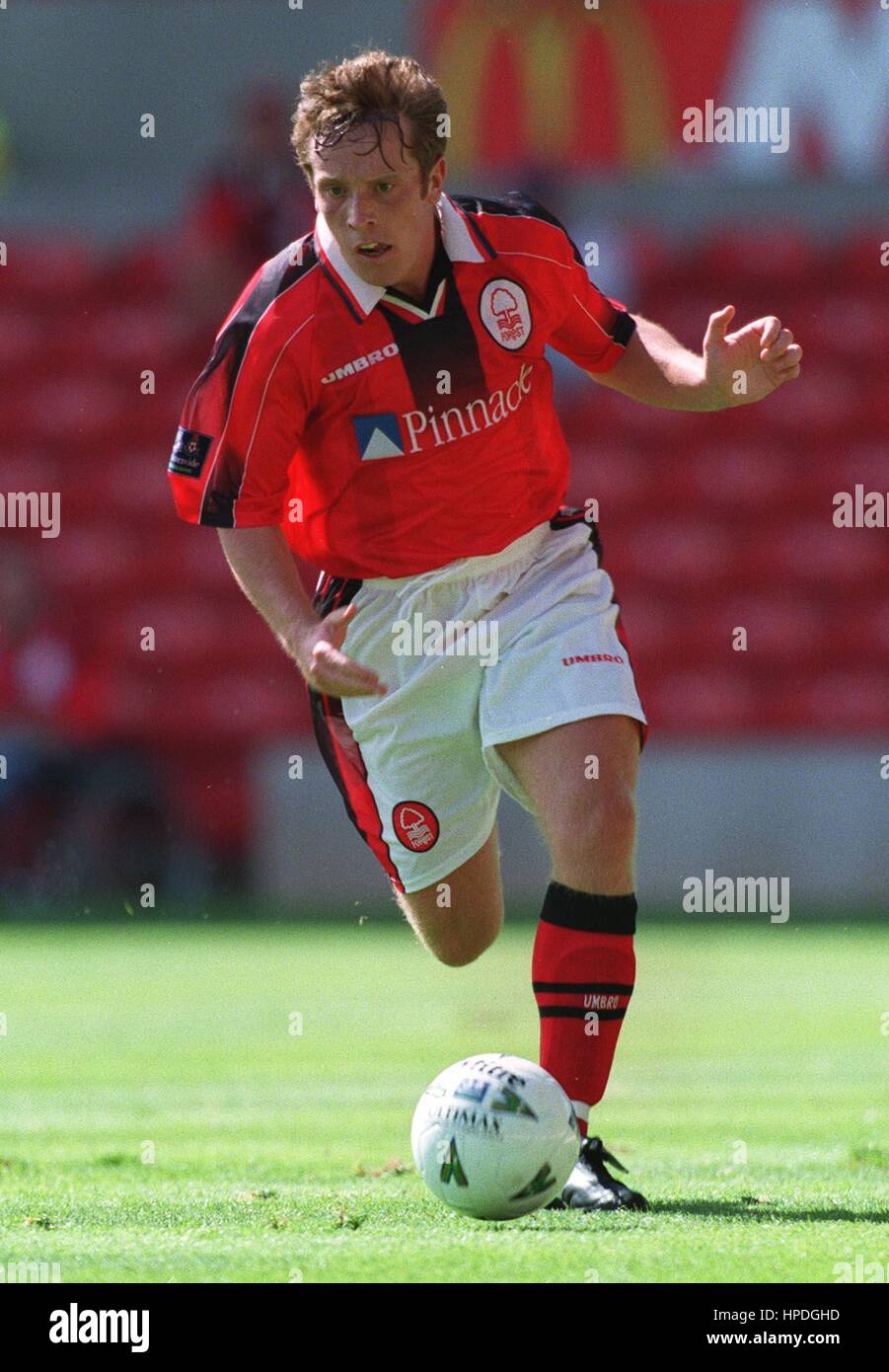 ALAN ROGERS NOTTINGHAM FOREST FC 02 August 1997 Stock Photo - Alamy