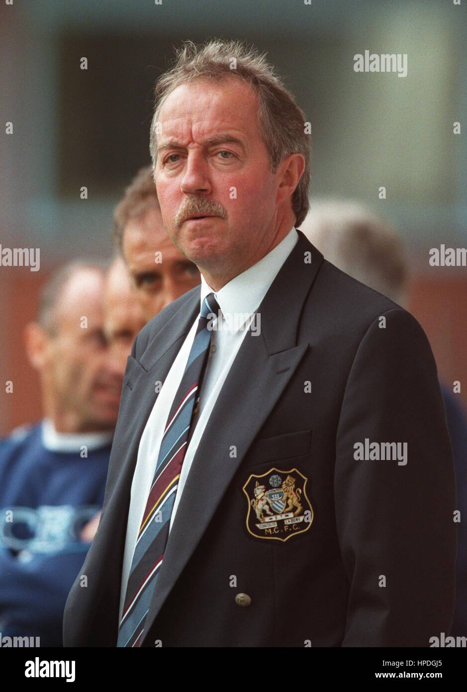 FRANK CLARK MANCHESTER CITY FC MANAGER 04 August 1997 Stock Photo - Alamy