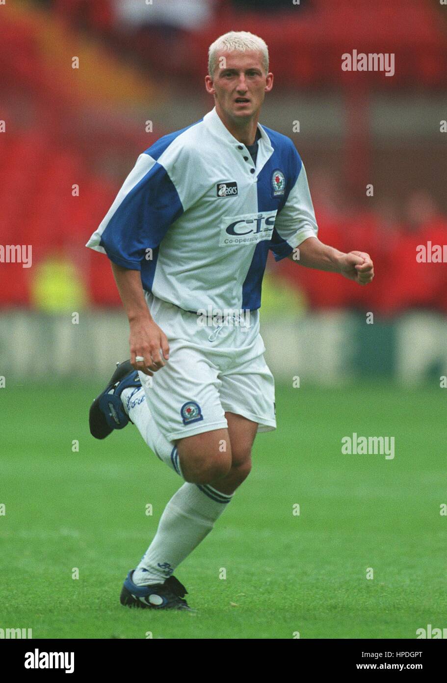 BILLY MCKINLAY BLACKBURN ROVERS FC 04 August 1997 Stock Photo - Alamy