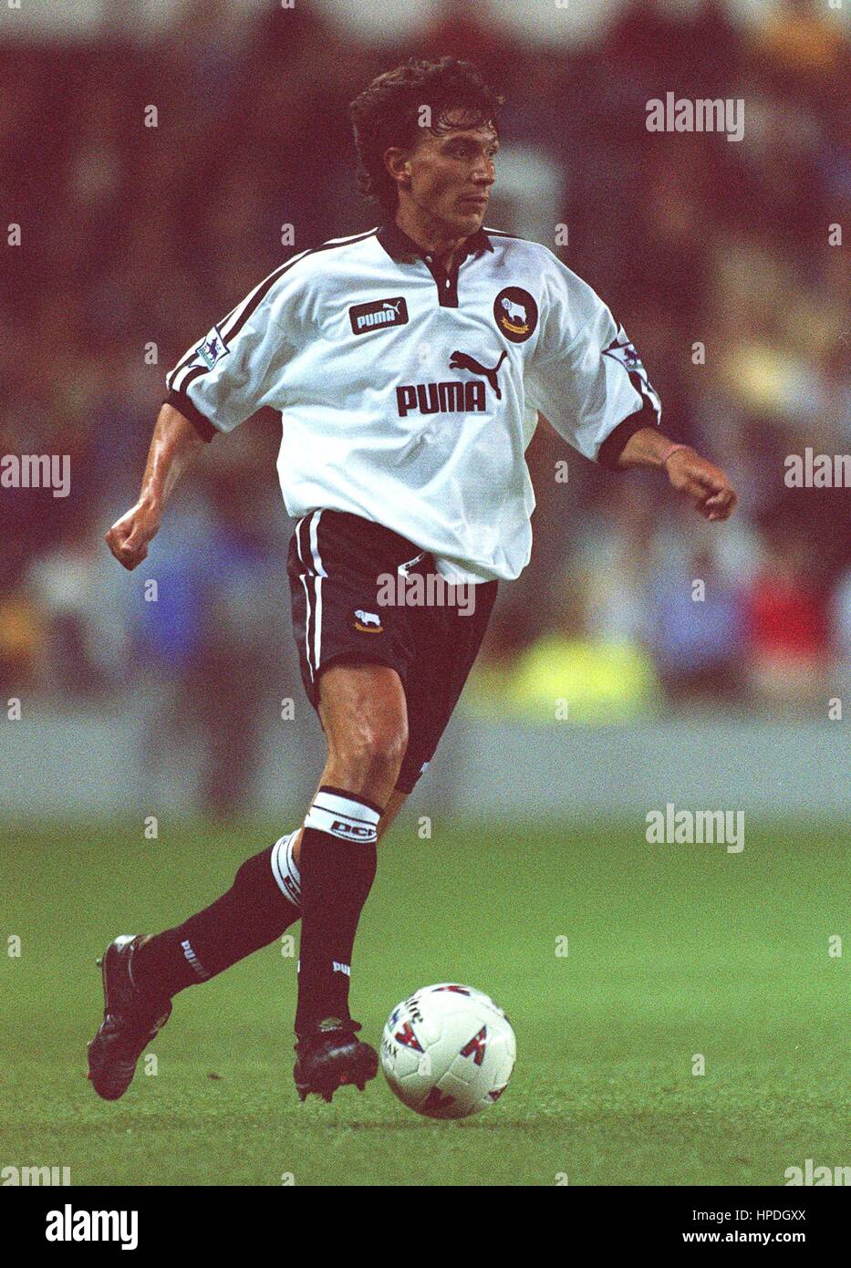 STEFANO ERANIO DERBY COUNTY FC 05 August 1997 Stock Photo - Alamy