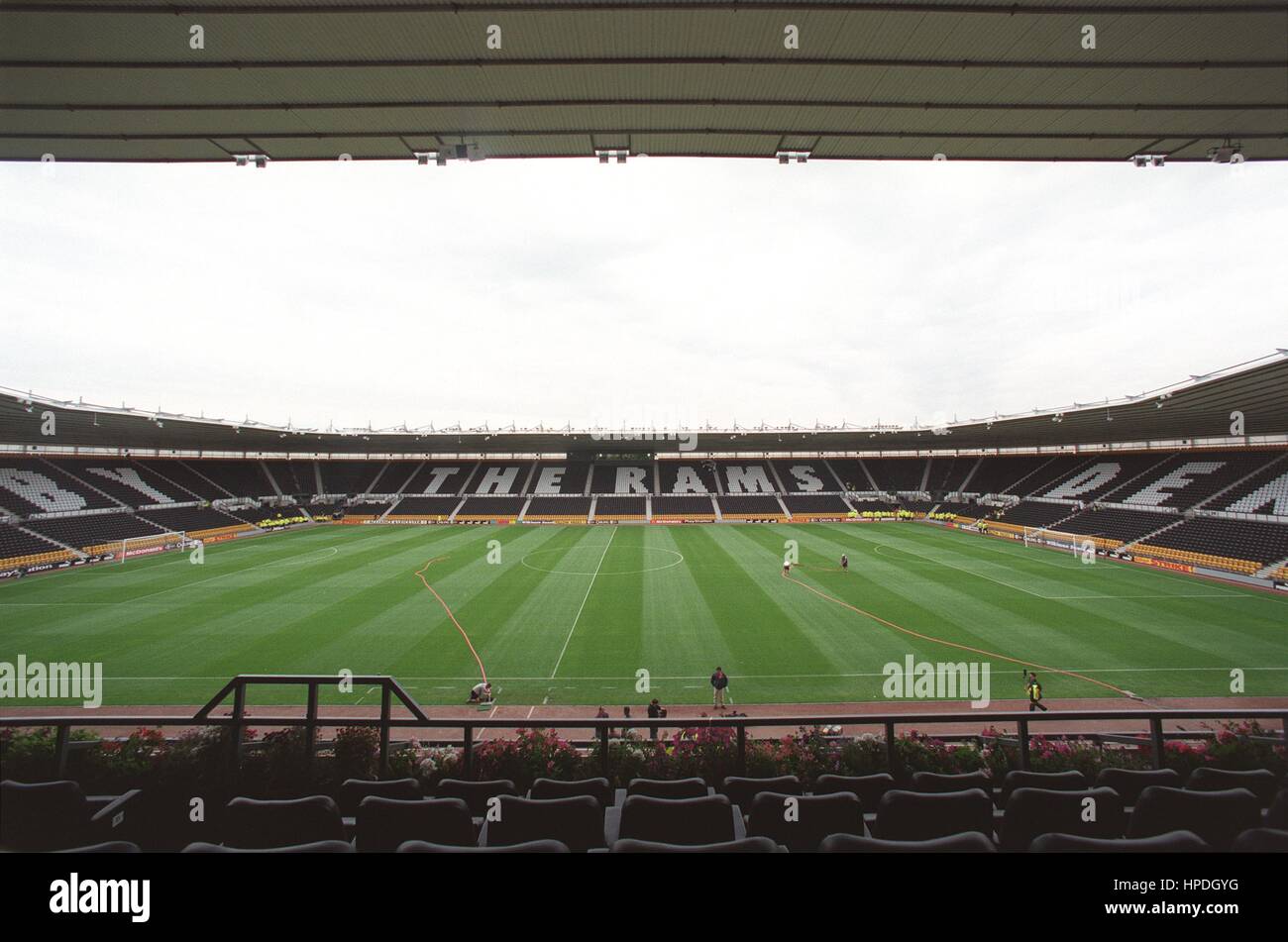 PRIDE PARK DERBY COUNTY FC STADIUM 05 August 1997 Stock Photo - Alamy