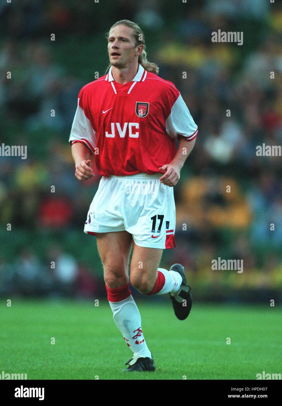 EMMANUEL PETIT ARSENAL FC 07 August 1997 Stock Photo - Alamy
