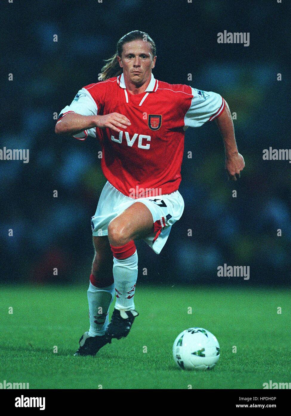 EMMANUEL PETIT ARSENAL FC 07 August 1997 Stock Photo - Alamy