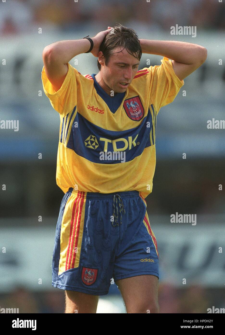 PAUL WARHURST CRYSTAL PALACE FC 11 August 1997 Stock Photo - Alamy