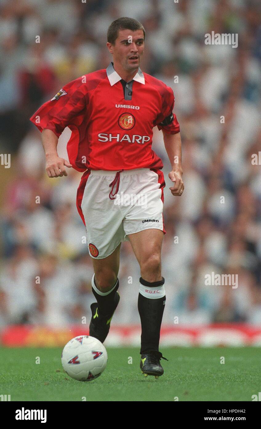 ROY KEANE MANCHESTER UNITED FC 11 August 1997 Stock Photo - Alamy