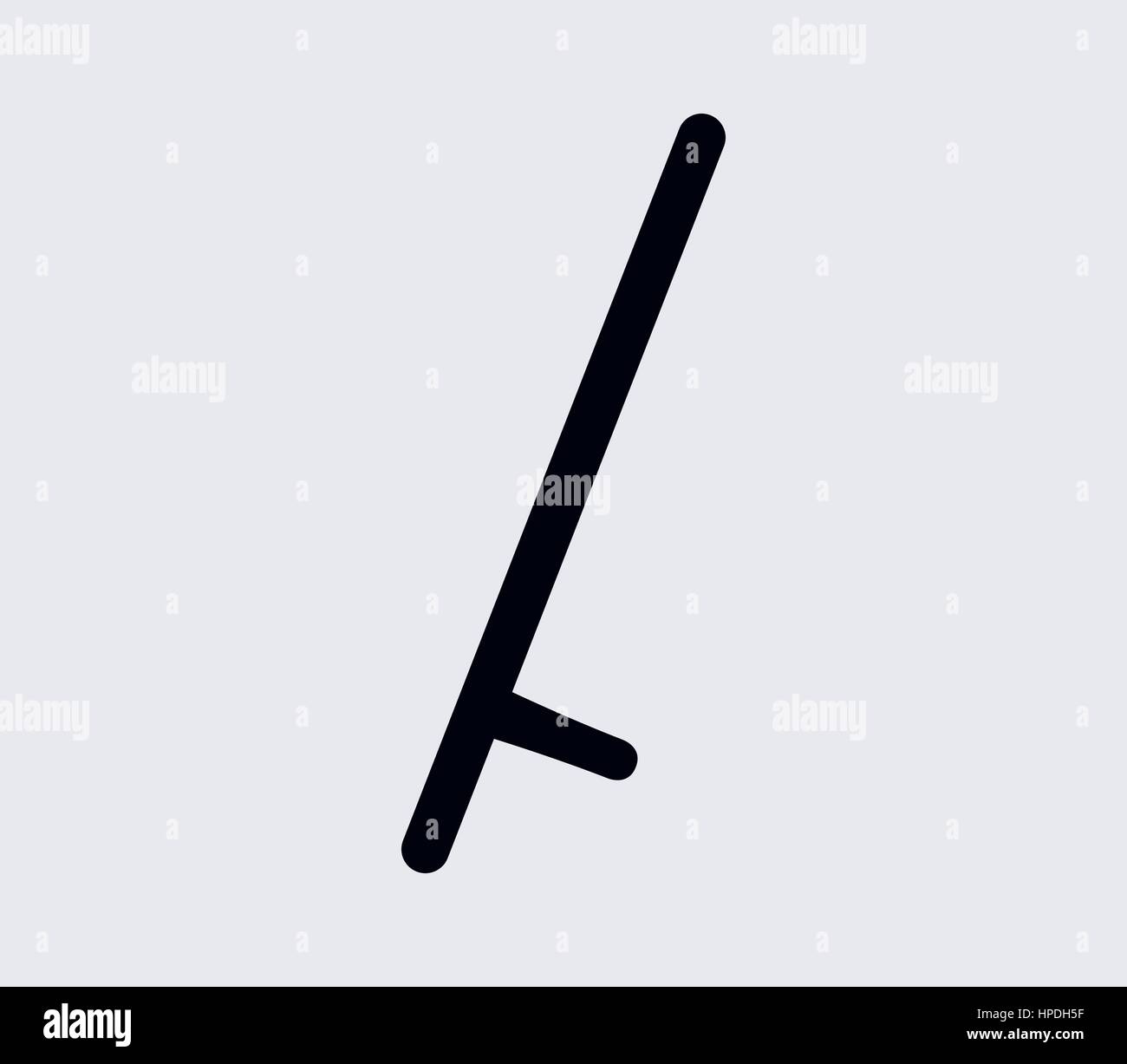 Tonfa vector vectors hi-res stock photography and images - Alamy