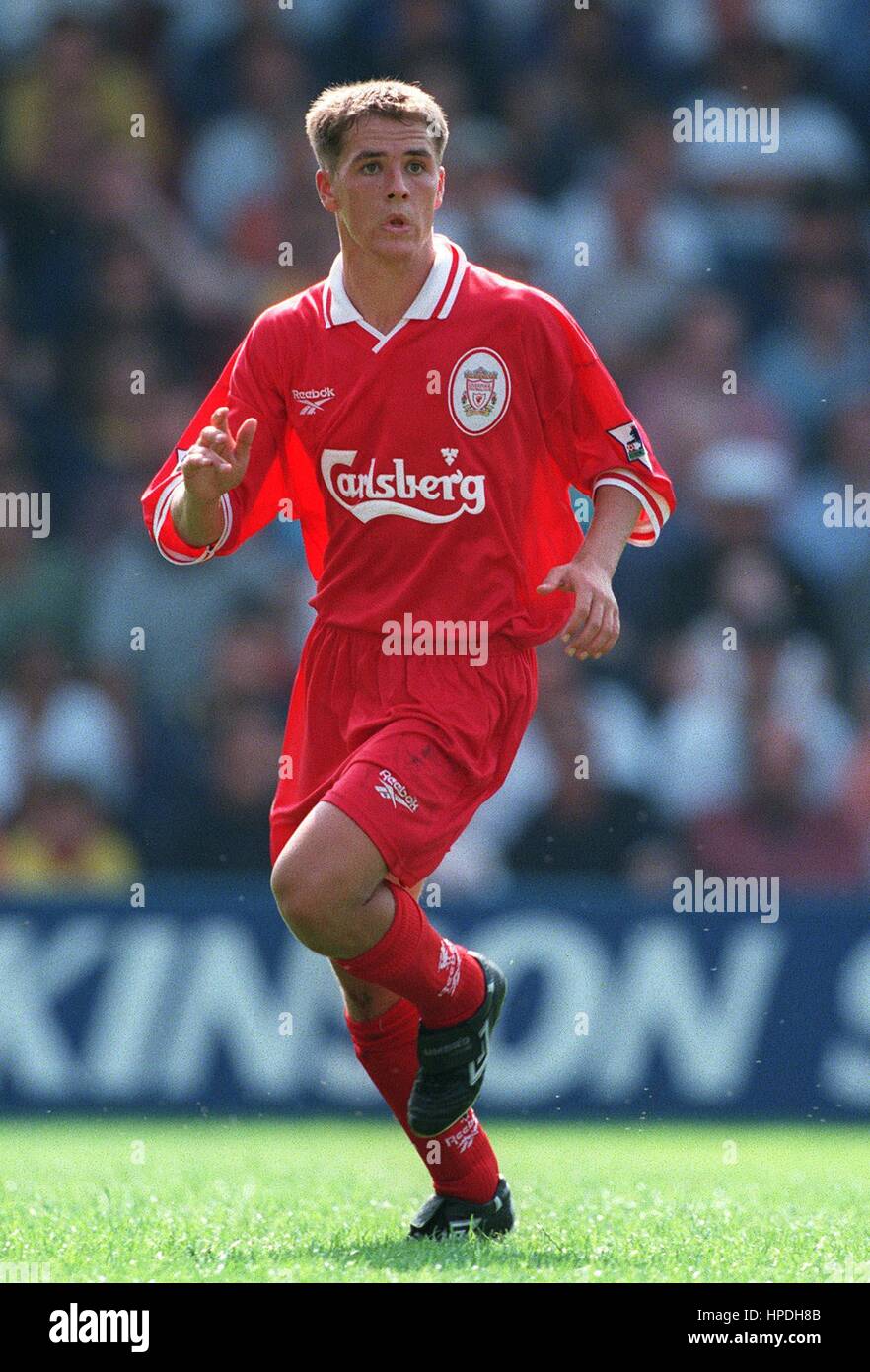 MICHAEL OWEN LIVERPOOL FC 11 August 1997 Stock Photo - Alamy