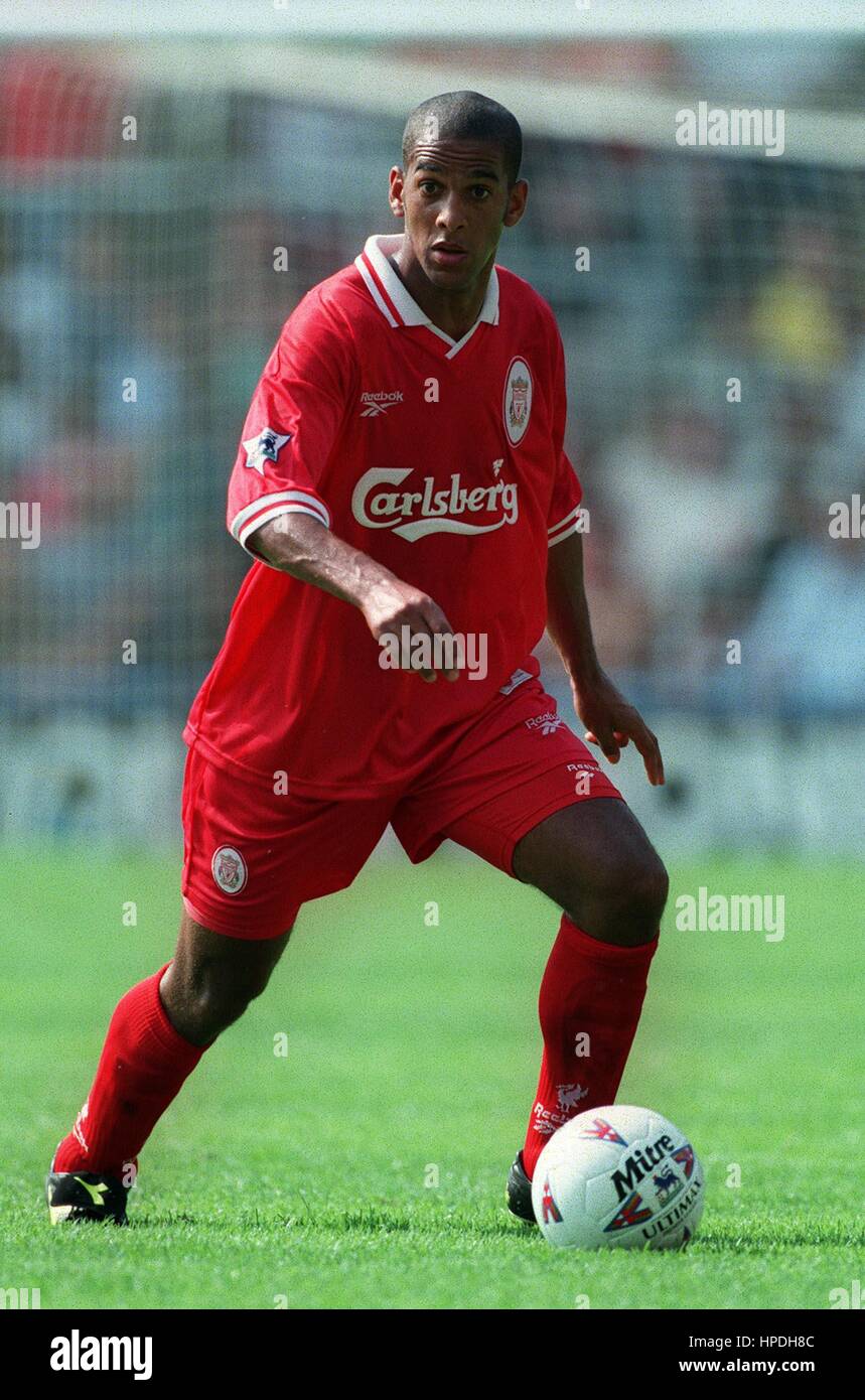 PHIL BABB LIVERPOOL FC 11 August 1997 Stock Photo - Alamy