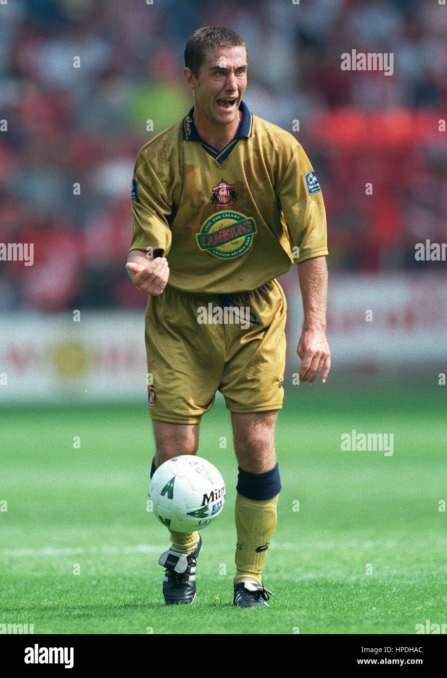 CHRIS MAKIN SUNDERLAND FC 12 August 1997 Stock Photo - Alamy