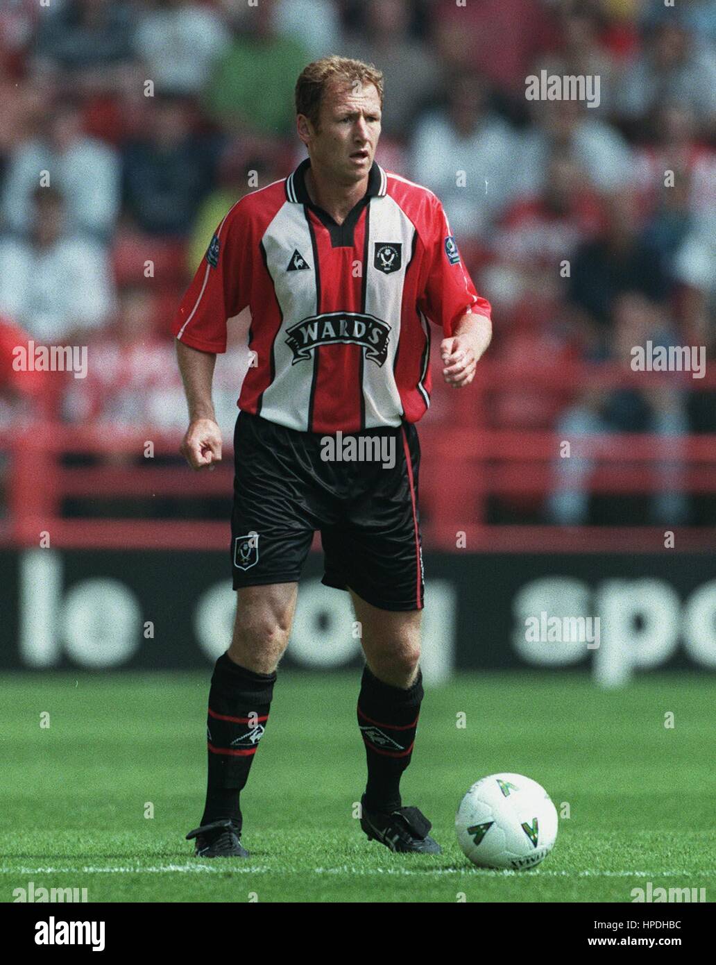 NICKY MARKER SHEFFIELD UNITED FC 12 August 1997 Stock Photo - Alamy