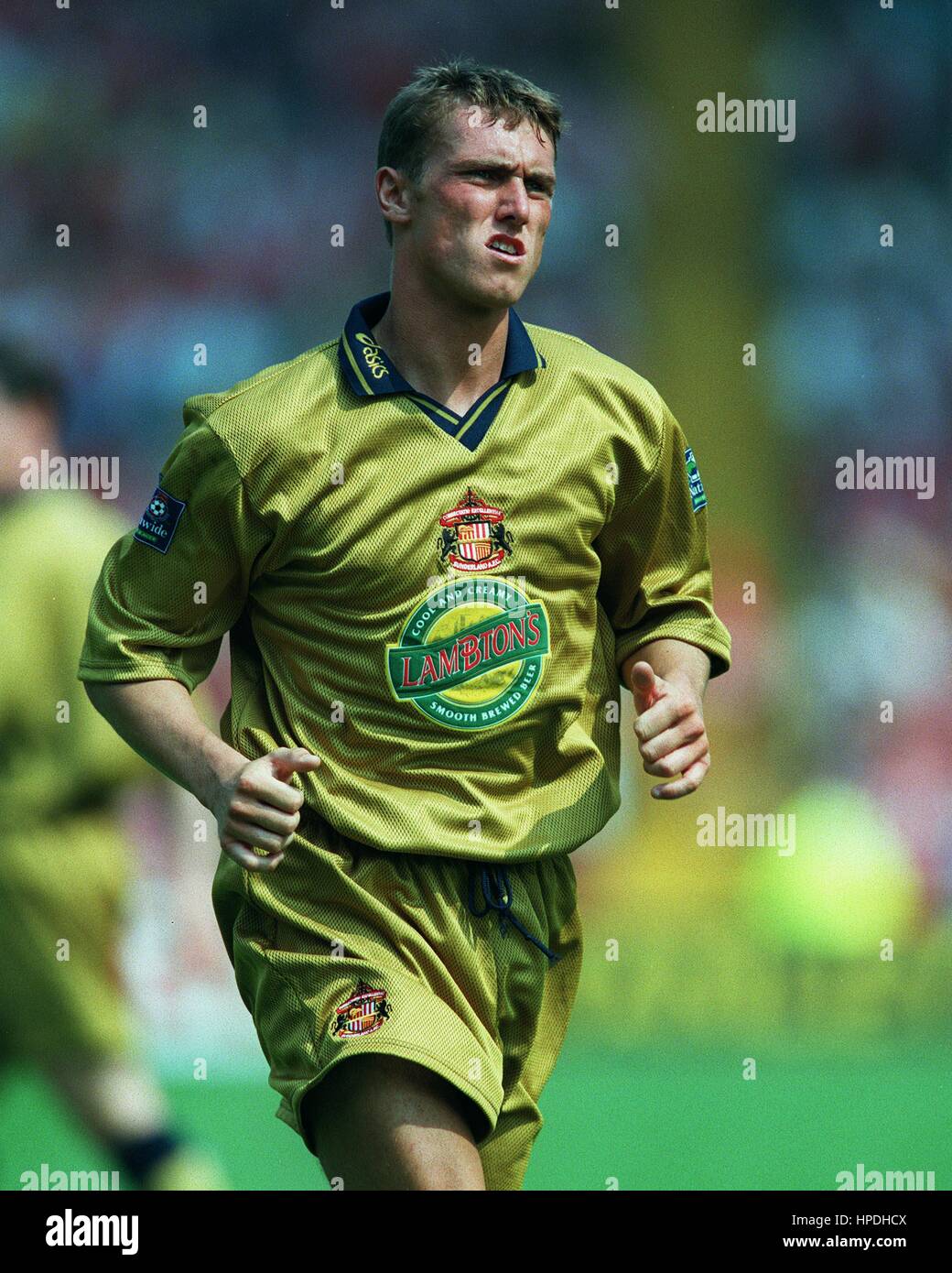 LEE CLARK SUNDERLAND FC 12 August 1997 Stock Photo - Alamy