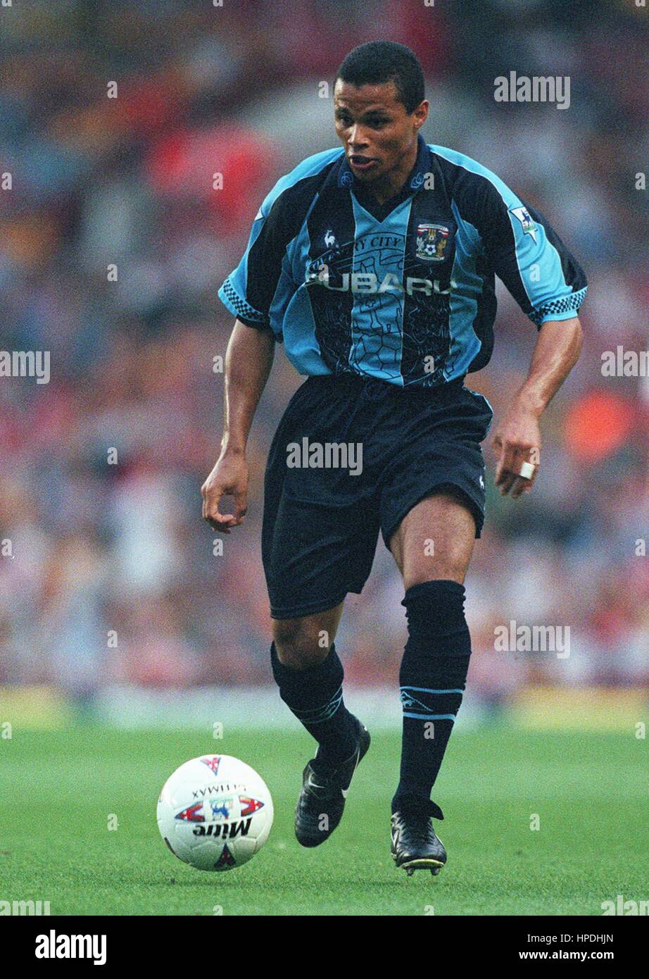 JOHN SALAKO COVENTRY CITY FC 13 August 1997 Stock Photo - Alamy
