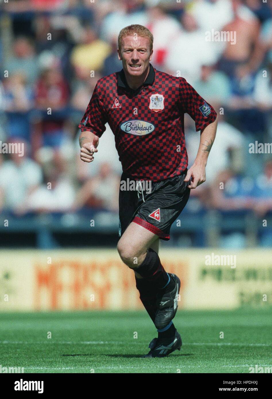 RONNIE JEPSON BURY FC 18 August 1997 Stock Photo - Alamy
