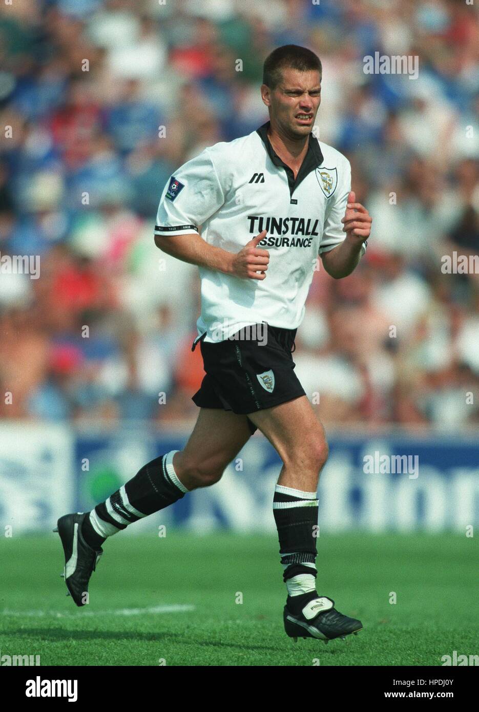 JAN JANSSON PORT VALE FC 18 August 1997 Stock Photo - Alamy