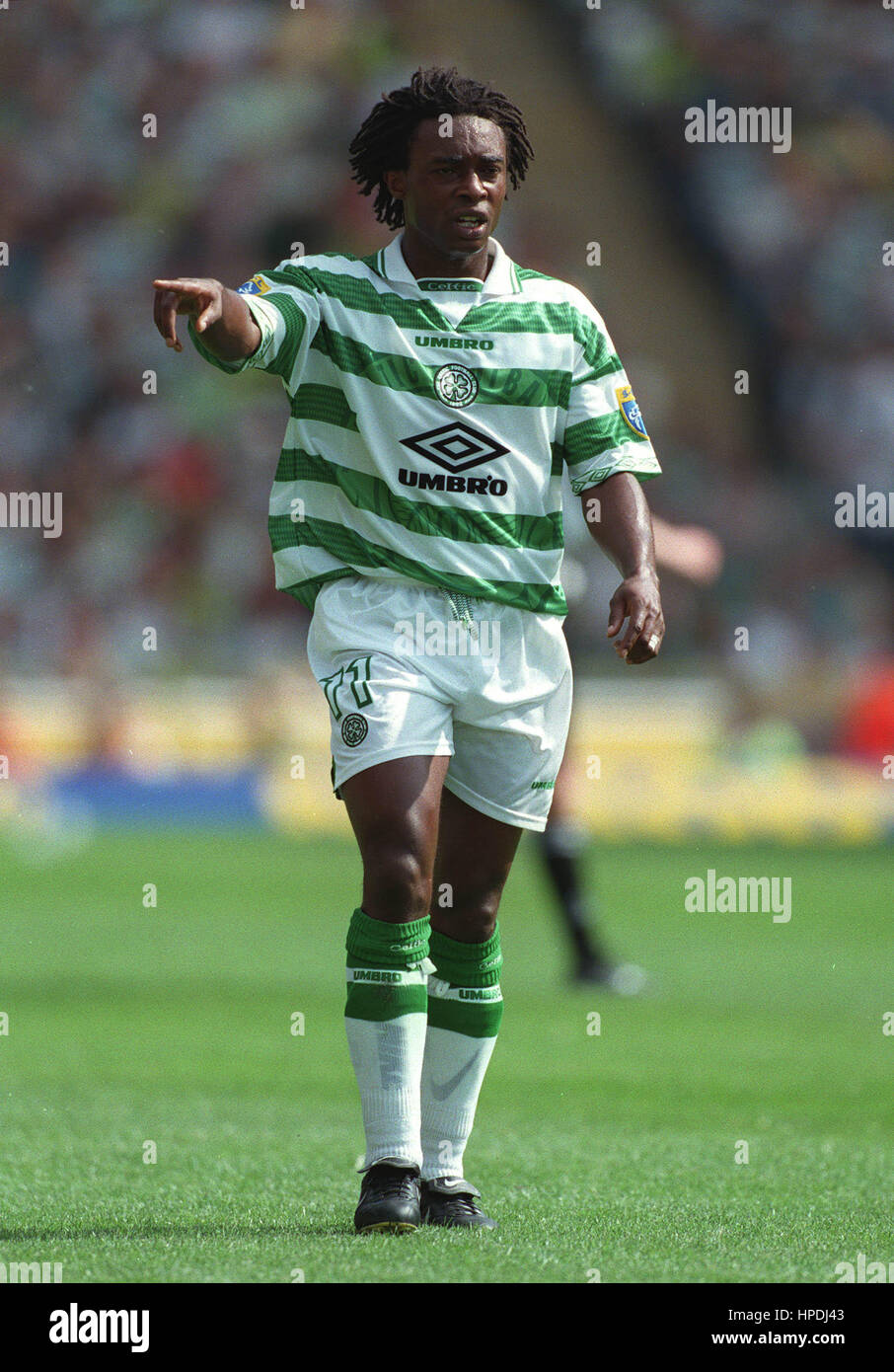 REGI BLINKER GLASGOW CELTIC FC 19 August 1997 Stock Photo - Alamy