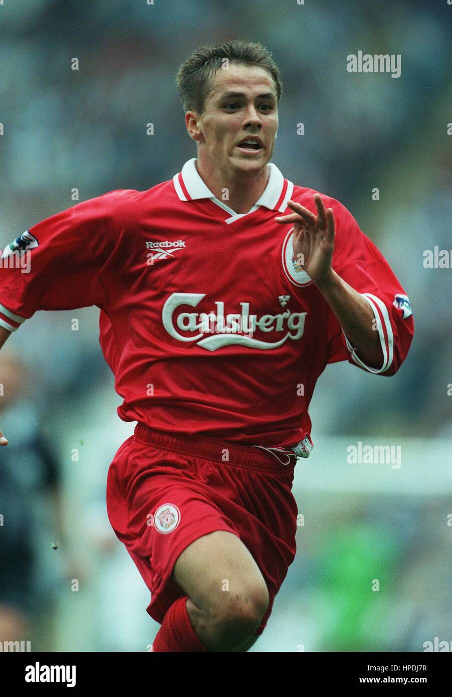 MICHAEL OWEN LIVERPOOL FC 23 August 1997 Stock Photo - Alamy