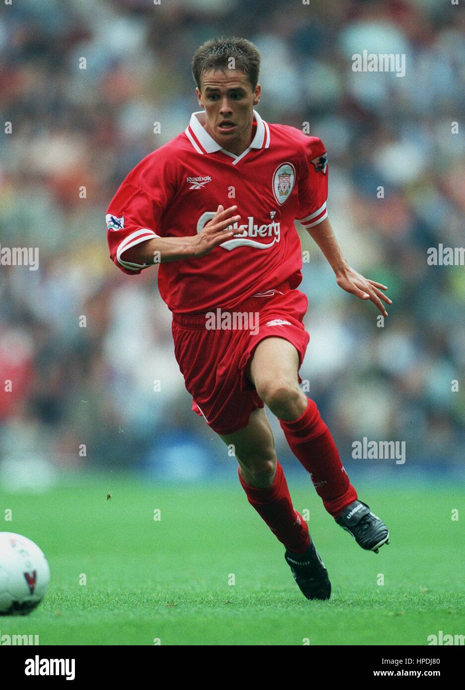 MICHAEL OWEN LIVERPOOL FC 23 August 1997 Stock Photo - Alamy