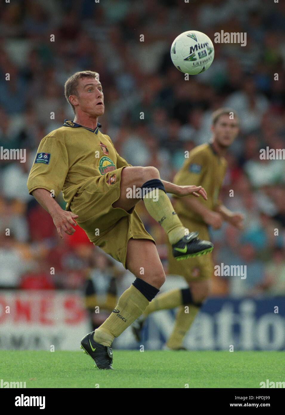 LEE CLARK SUNDERLAND FC 23 August 1997 Stock Photo - Alamy