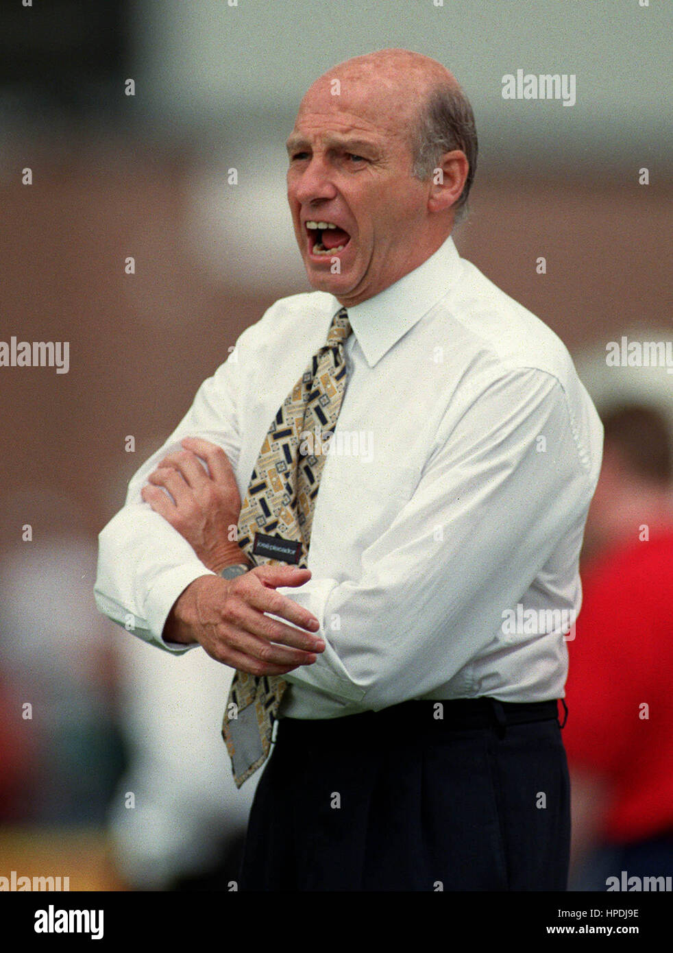 JOHN RUDGE PORT VALE FC MANAGER 23 August 1997 Stock Photo - Alamy