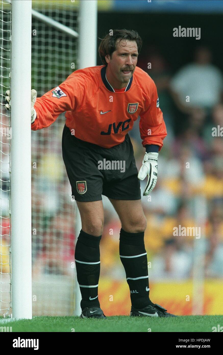 DAVID SEAMAN ARSENAL FC 24 August 1997 Stock Photo - Alamy