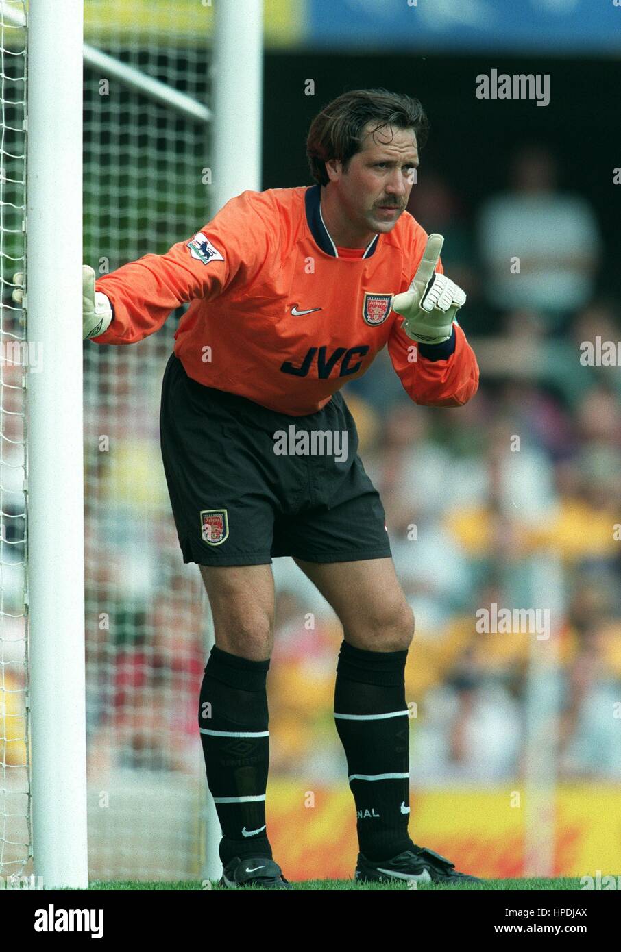 DAVID SEAMAN ARSENAL FC 24 August 1997 Stock Photo - Alamy