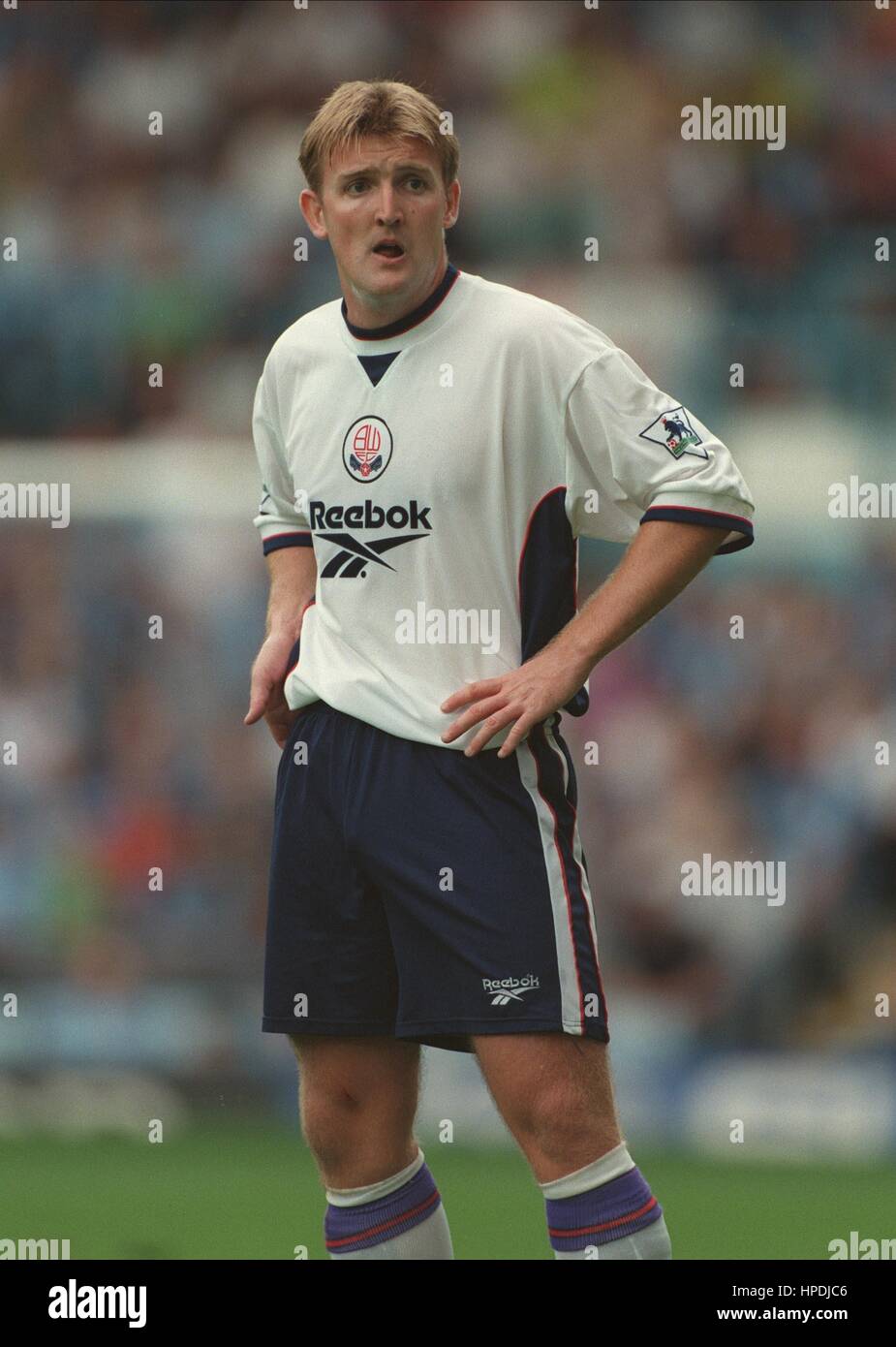 JAMIE POLLOCK BOLTON WANDERERS FC 24 August 1997 Stock Photo - Alamy