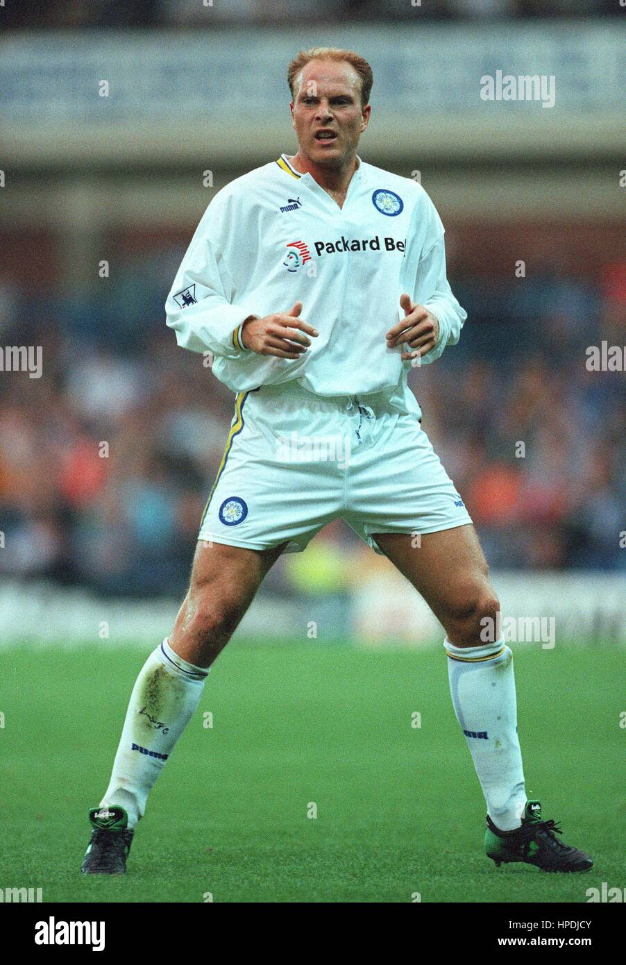 ROBERT MOLENAAR LEEDS UNITED FC 24 August 1997 Stock Photo - Alamy
