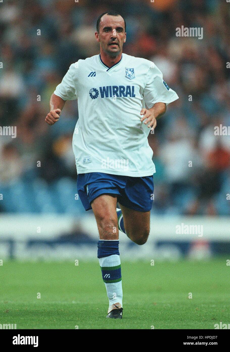 PAUL COOK TRANMERE ROVERS FC 24 August 1997 Stock Photo - Alamy