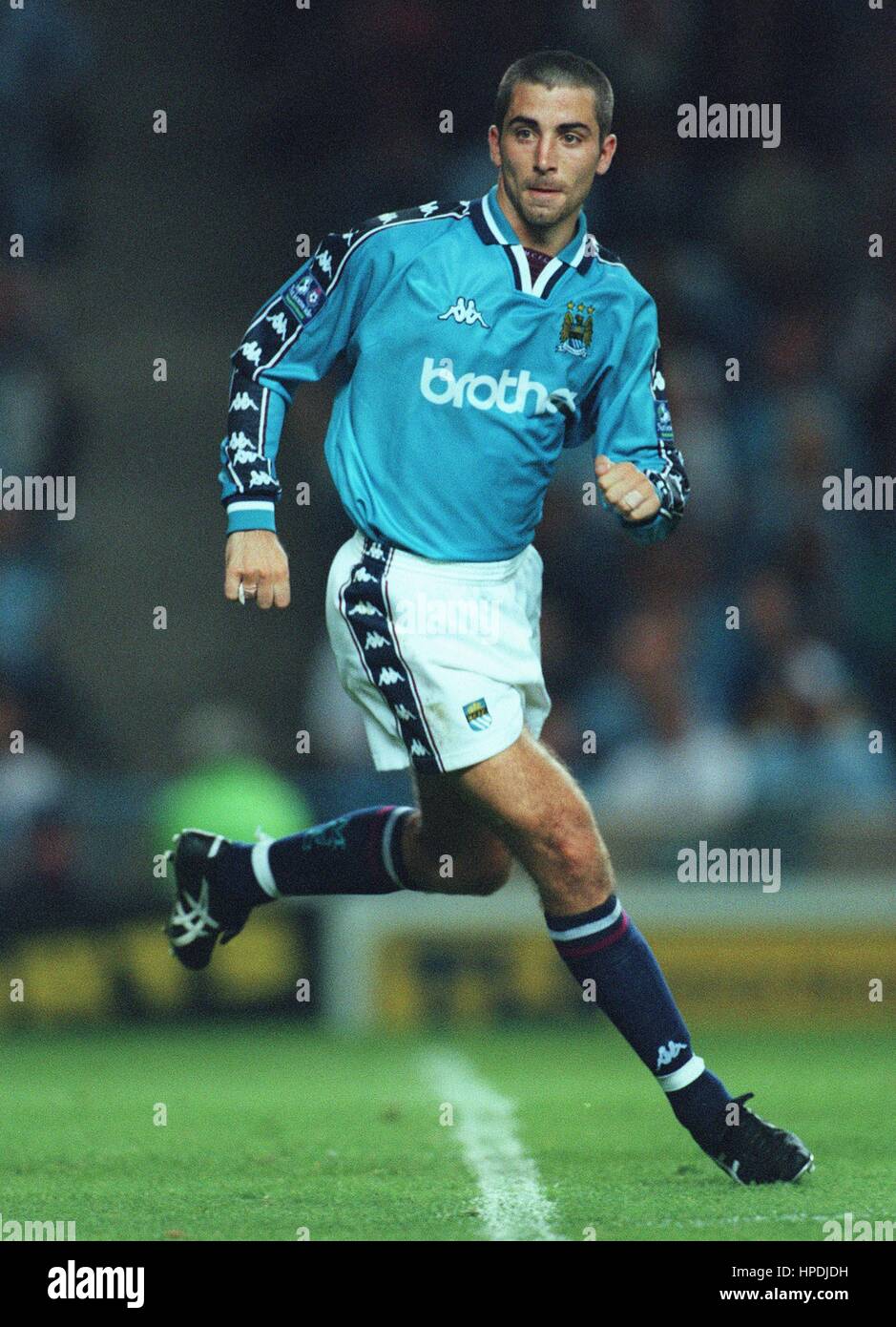 KEVIN HORLOCK MANCHESTER CITY FC 24 August 1997 Stock Photo - Alamy