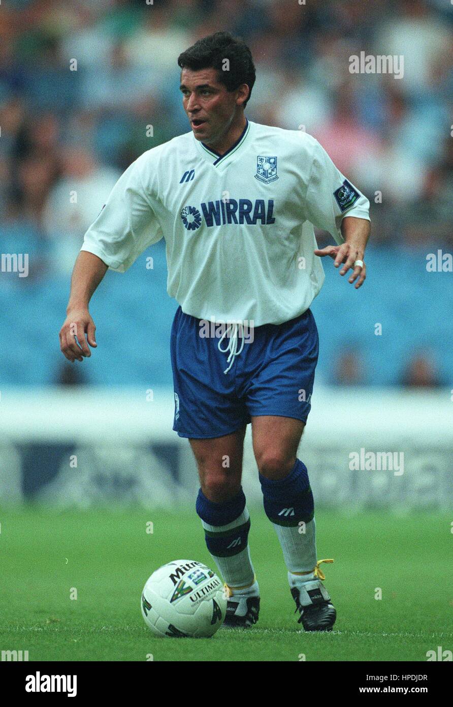 ANDY THOMPSON TRANMERE ROVERS FC 24 August 1997 Stock Photo - Alamy