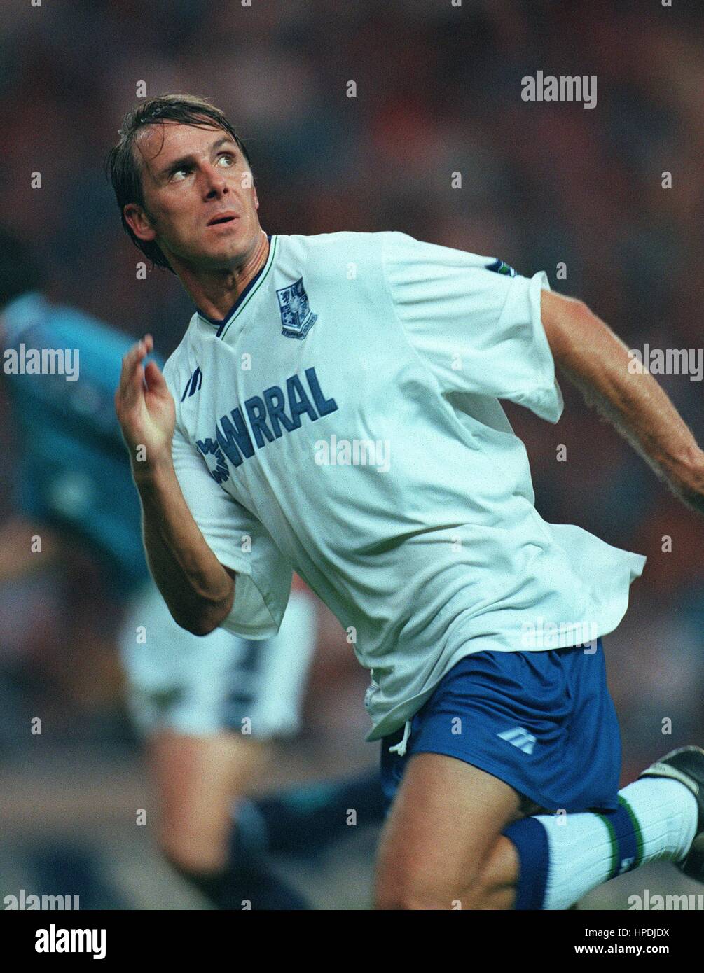 DAVID KELLY TRANMERE ROVERS FC 24 August 1997 Stock Photo - Alamy