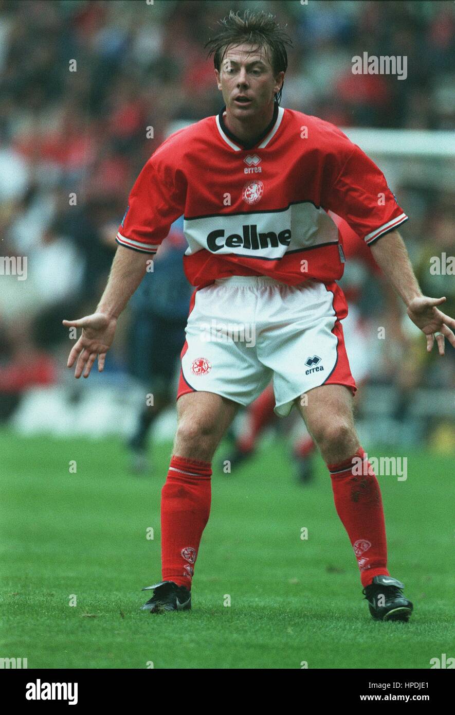 CRAIG HIGNETT MIDDLESBROUGH FC 24 August 1997 Stock Photo - Alamy