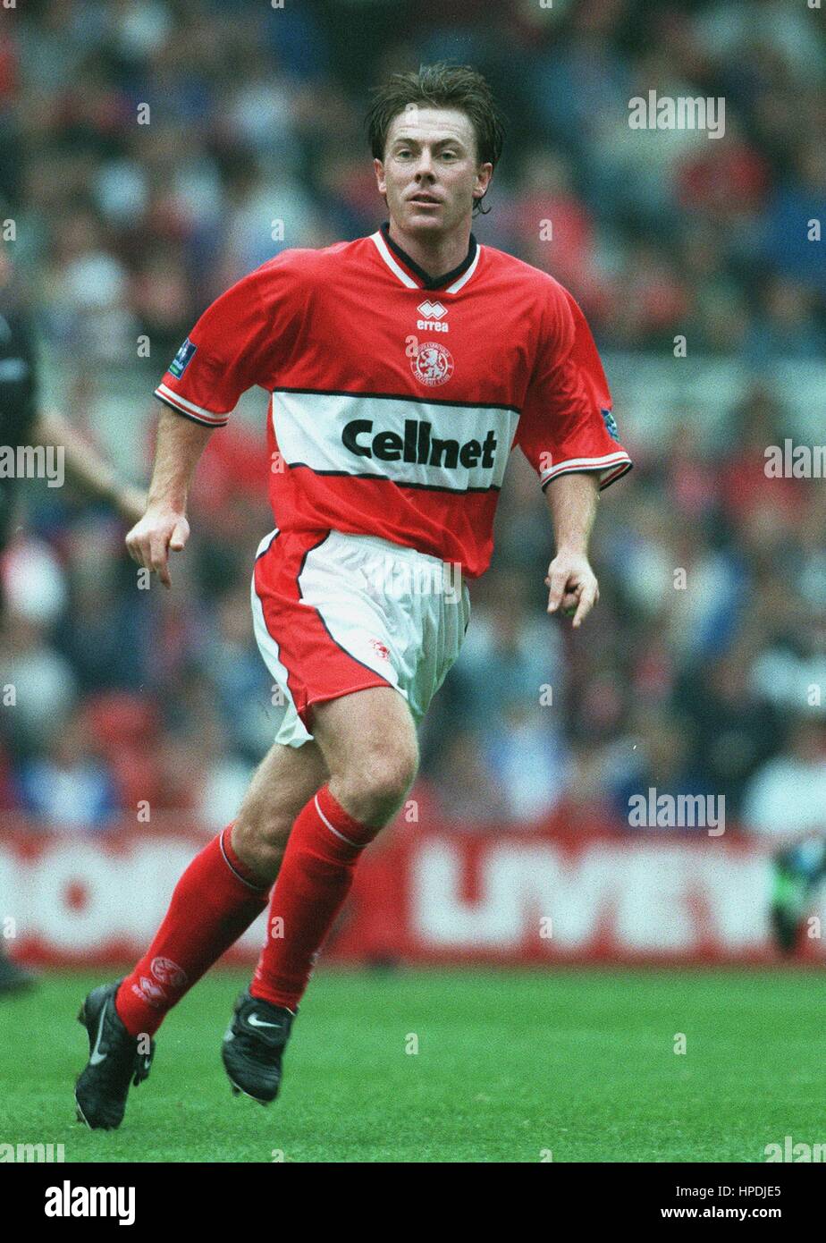 CRAIG HIGNETT MIDDLESBROUGH FC 24 August 1997 Stock Photo - Alamy