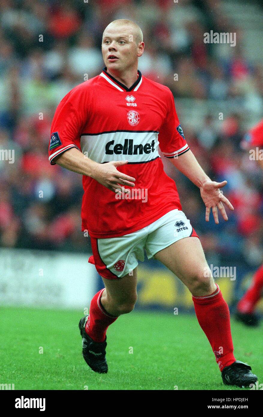 PHIL STAMP MIDDLESBROUGH FC 24 August 1997 Stock Photo - Alamy