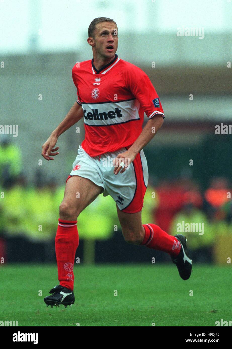 STEVE VICKERS MIDDLESBROUGH FC 24 August 1997 Stock Photo - Alamy