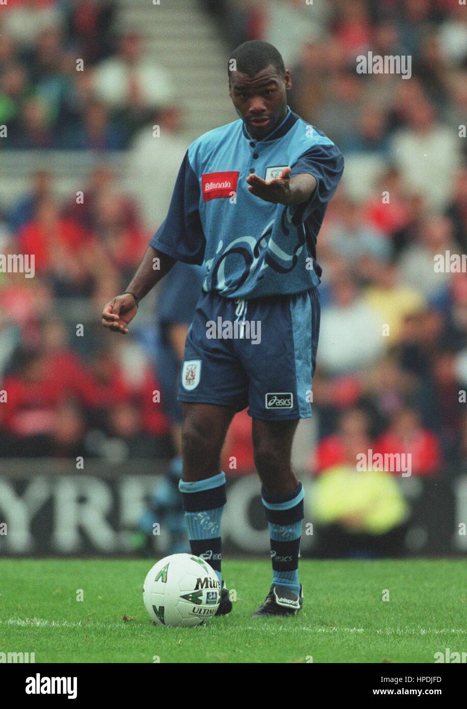 RAY WALLACE STOKE CITY FC 24 August 1997 Stock Photo - Alamy