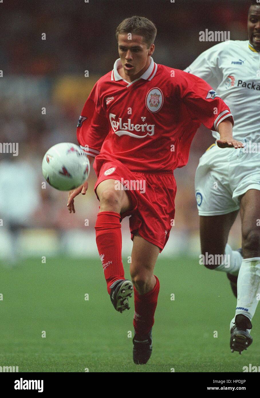 MICHAEL OWEN LIVERPOOL FC 27 August 1997 Stock Photo - Alamy