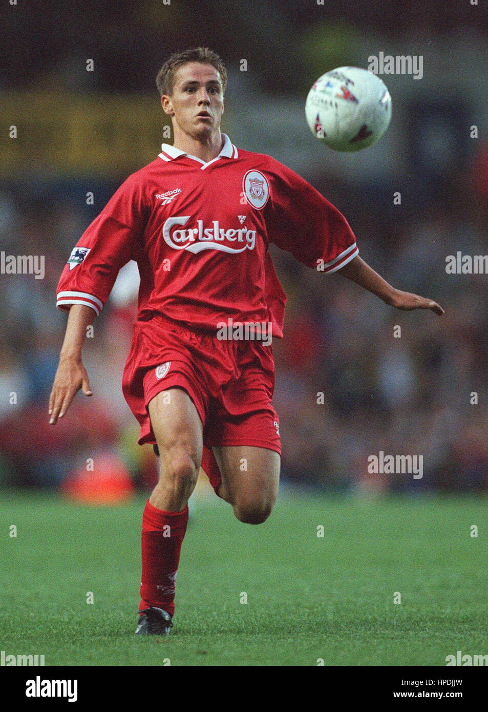 MICHAEL OWEN LIVERPOOL FC 27 August 1997 Stock Photo - Alamy