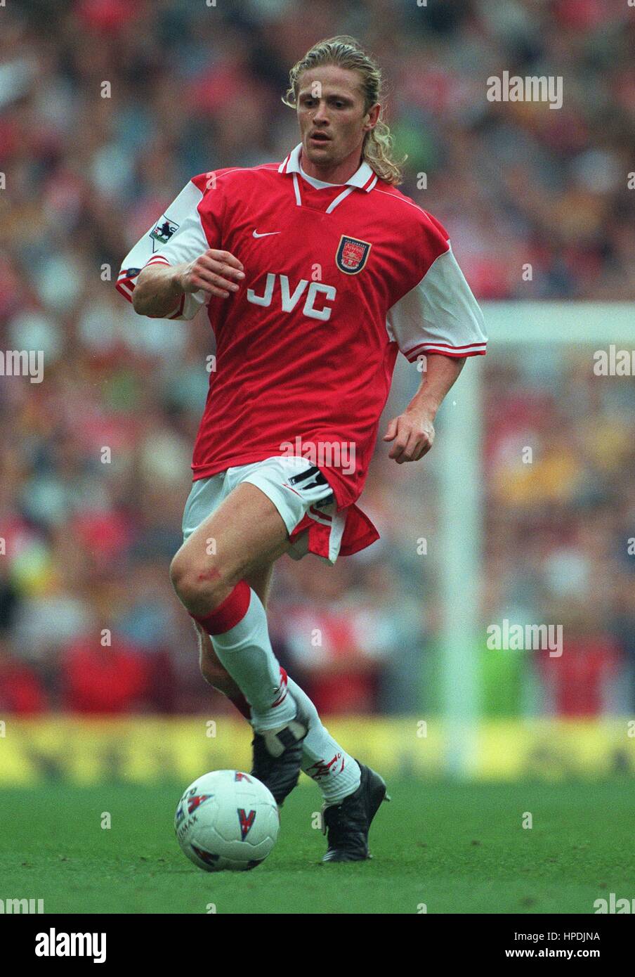 EMMANUEL PETIT ARSENAL FC 01 September 1997 Stock Photo - Alamy